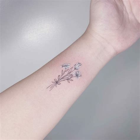 10 Best Small Flower Tattoos On Wrist That Will Blow Your Mind