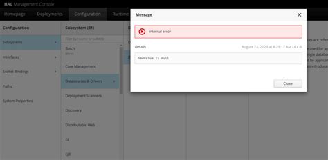 ubuntu WildFly Jboss 26 1 3 Final alguién sabe algo del error