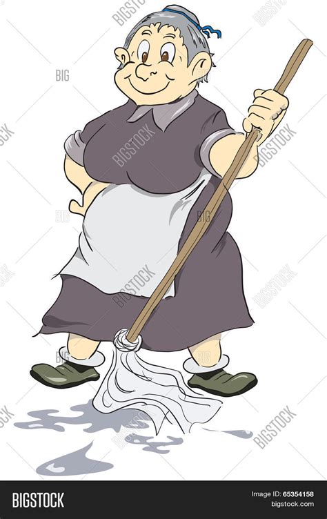 Old Cleaning Lady Telegraph