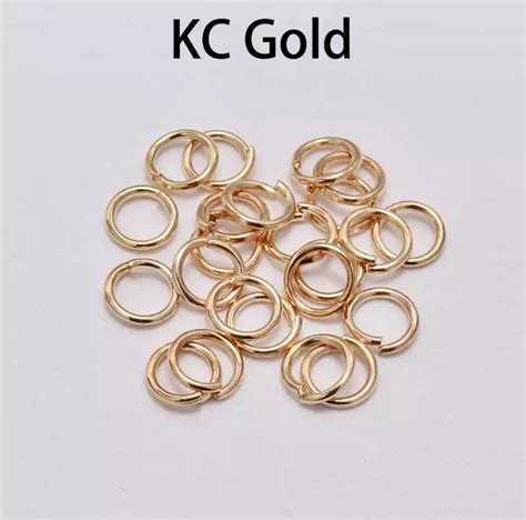 KC GOLD JUMP RINGS 30PC