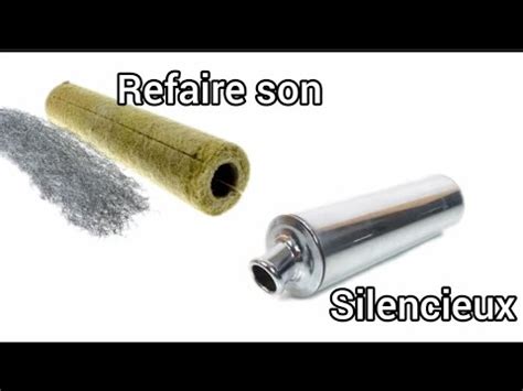 Changer la laine de roche de son silencieux échappement entretien