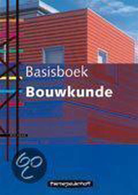 Bol Basisboek Bouwkunde A H L G Bone Boeken