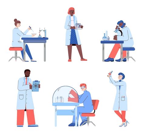 Os cientistas são um conjunto isolado em laboratório de pessoas de