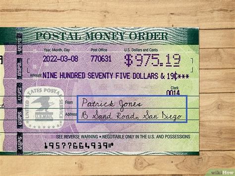 How To Fill Out A Money Order A Simple Step By Step Guide