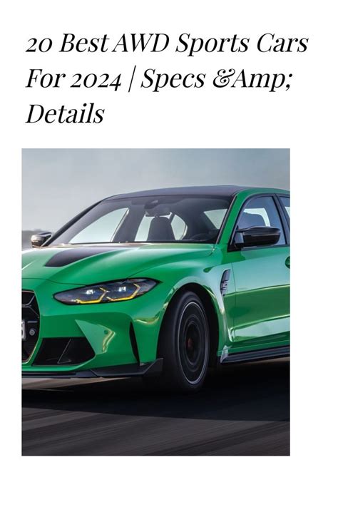 Best Awd Sports Cars For Specs Details In Sports