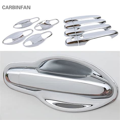 Cubierta Cromada Para Manija De Puerta De Honda CRV CR V Accesorios De
