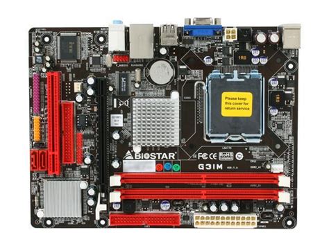Biostar G M Lga Micro Atx Intel Motherboard Newegg Ca
