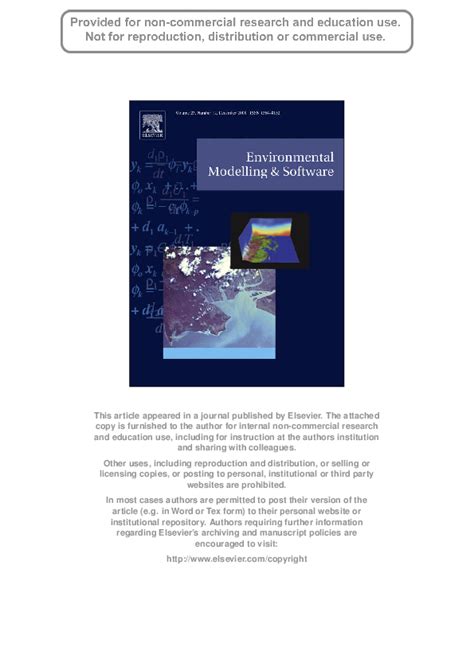 pdf rainsim a spatial temporal stochastic rainfall modelling system chris kilsby