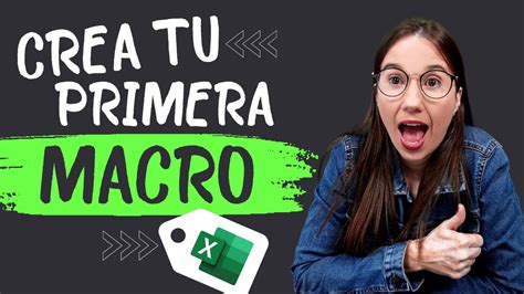 Aprende FÁCIL y desde CERO como crear tu primera MACRO en EXCEL YouTube