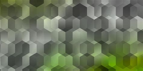 Light Green Yellow Vector Pattern With Colorful Hexagons 2535375 Vector