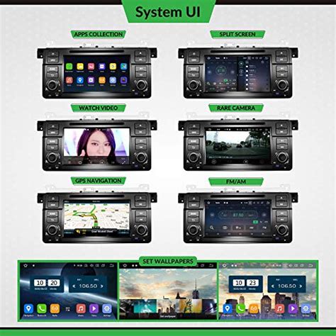 Egosonic Android Car Radio Din For Bmw Series E
