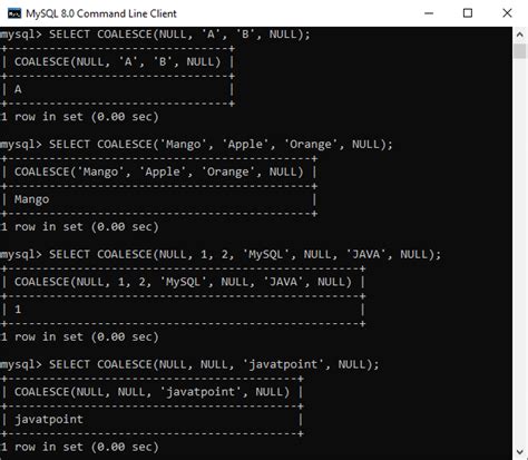 mysql coalesce function futurefundamentals