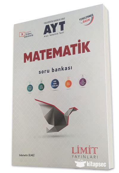 AYT Matematik Soru Bankası Limit Yayınları 9786052755563