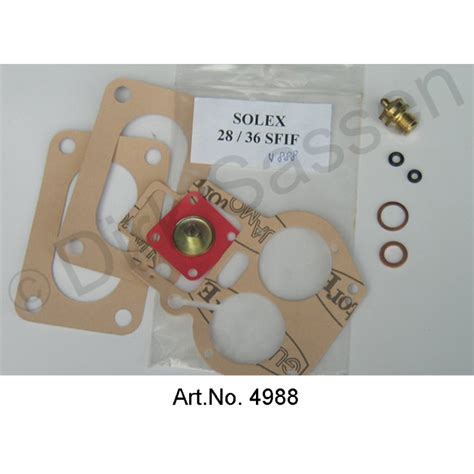 Jeu De Joints Pour Carburateur Solex 28 36 SFIF
