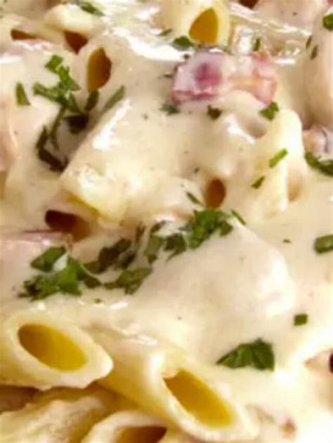Penne Ao Molho Branco Tudo De Receitas