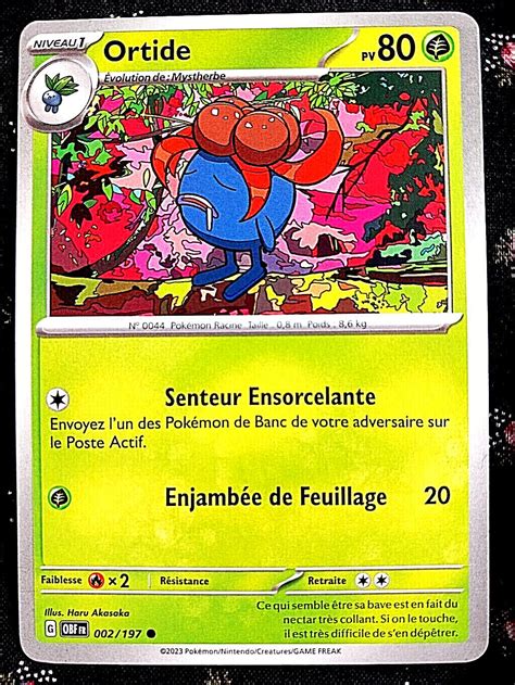 EV03 FLAMMES OBSIDIENNES cartes POKEMON à l unité FR eBay