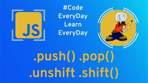 push pop unshift shift les méthodes de liste YouTube