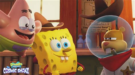 A XERIFE SANDY BOCHECHAS Bob Esponja The Cosmic Shake YouTube