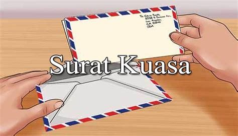 Surat Kuasa Pengertian Fungsi Bagian Unsur Jenis Dan Contoh Surat Riset