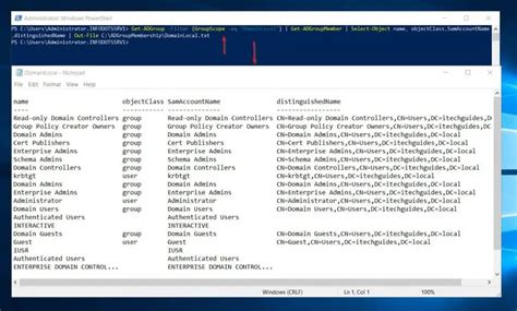 how to list ad group members with powershell itechguides