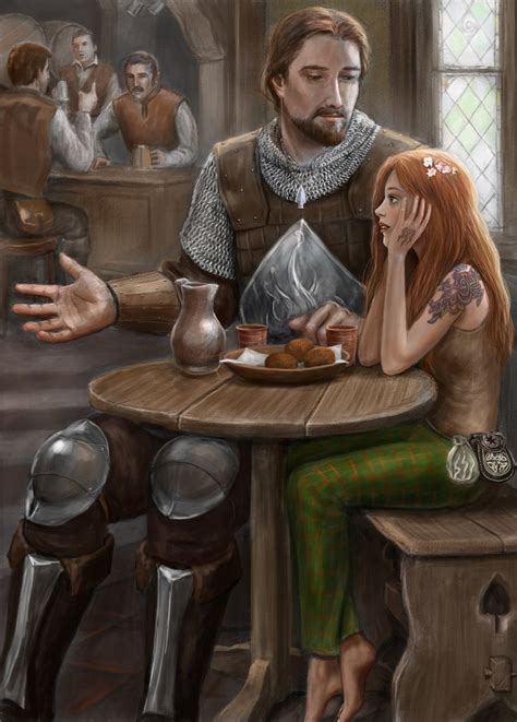 Tavern By Dashinvaine Deviantart On DeviantArt Fantasy Warrior