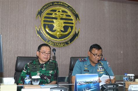 Danlantamal V Ikuti Taklimat Awal Audit Kinerja Itjenal Tahun 2023