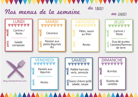 idée menu semaine liste course 2023 chant de noel 2023