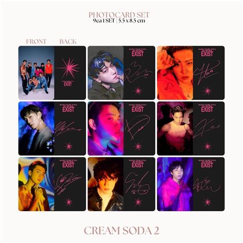 Jual PHOTOCARD EXO SEASONS GREETINGS 2024 2SISI ISI 9 PCS LAMINASI 2