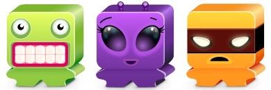Favorite Monsters Iconpack 9 Icons Madoyster