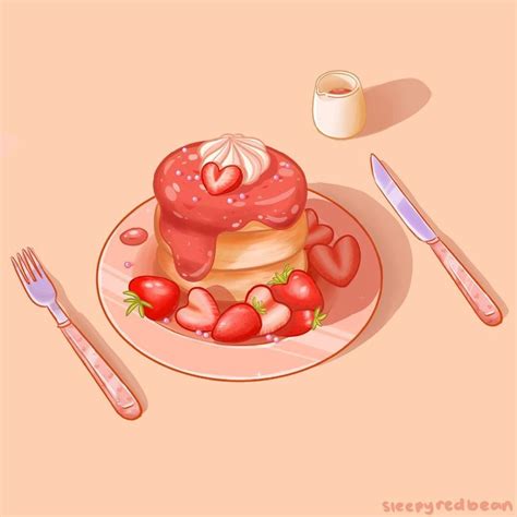 Pin By Nguyên On Bánh Anime Cute Food Drawings Cute Kawaii Drawings Cute Food Art