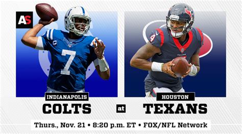 Thursday Night Football Indianapolis Colts Vs Houston Texans