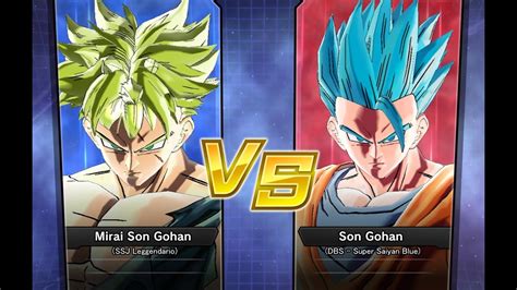 Xenoverse 2 Requested Match PC Mirai Gohan SSJ Leggendario Vs