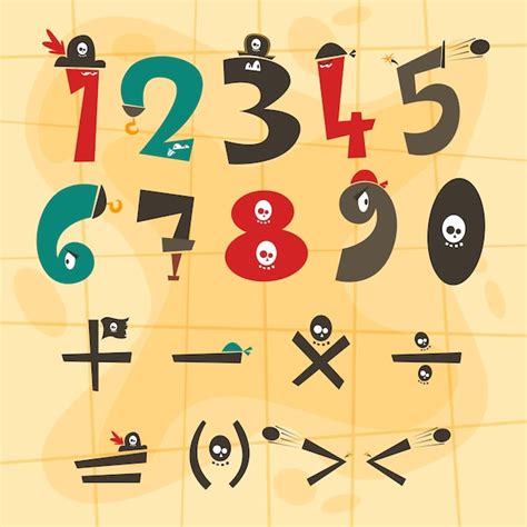 Símbolos matemáticos dibujados a mano Vector Gratis