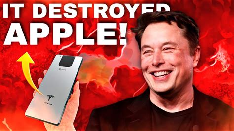 Tesla News Tesla All New Phone Just Destroyed Apple Youtube