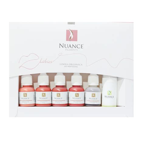 Kit Linha Nuance Essential Labial Micropigmenta O Org Nica Shopee Brasil