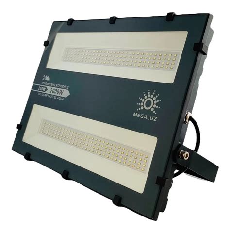 Reflector Led W Exterior Ip Luz Blanca Fr A Megaluz Env O Gratis