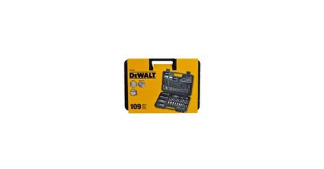 Zestaw wierteł końcówek i nasadek w walizce na prezent DeWALT DT0109