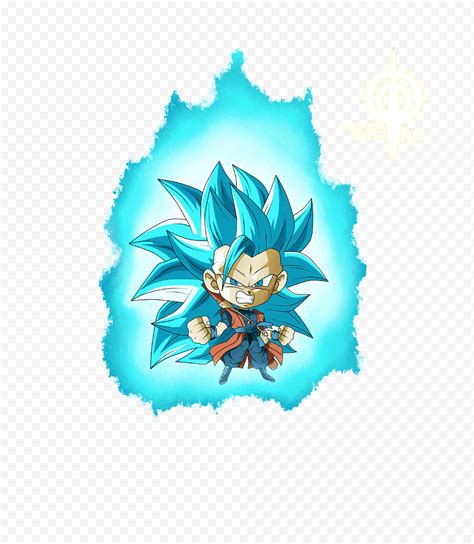 Goku Xeno SSJ AZUL CHIBI Png Klipartz