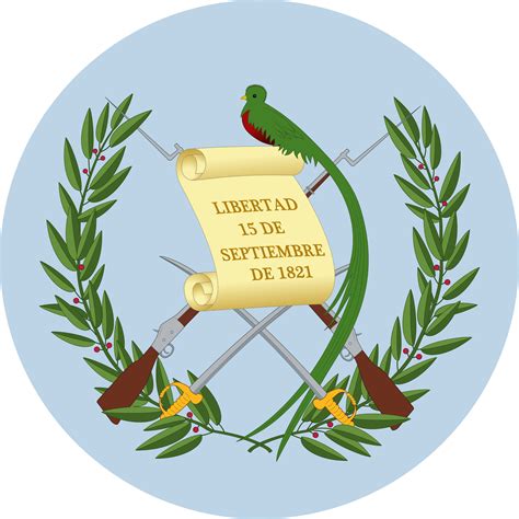 Open Como Dibujar El Escudo Nacional De Guatemala Paso A Clipart