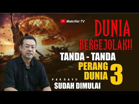 DUNIA BERGEJOLAK TANDA TANDA PERANG DUNIA 3 SUDAH DI MULAI YouTube