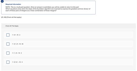 Solved Required Information Note This Is A Multi Part Chegg