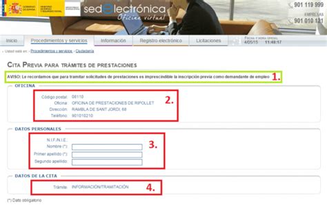 SOLICITE FÁCILMENTE UNA CITA PREVIA EN EL SEPE DE ESPAÑA