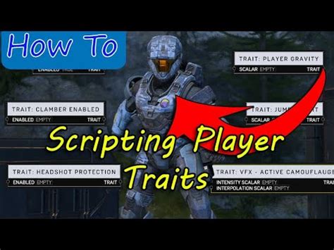 How To Script Player Traits In Halo Infinite Halo Infinite Forge