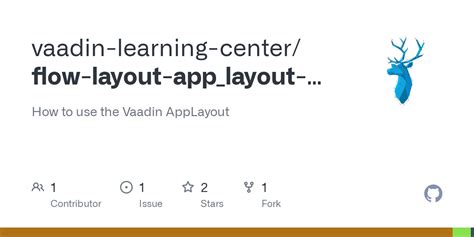 Github Vaadin Learning Centerflow Layout Applayout Vaadin How To Use The Vaadin Applayout