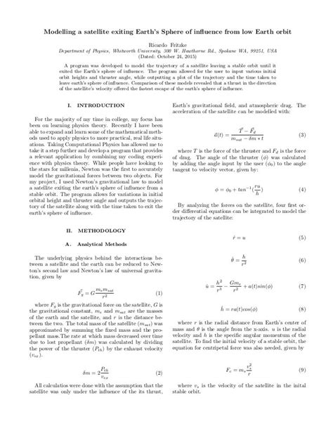 computational physics final report matlab