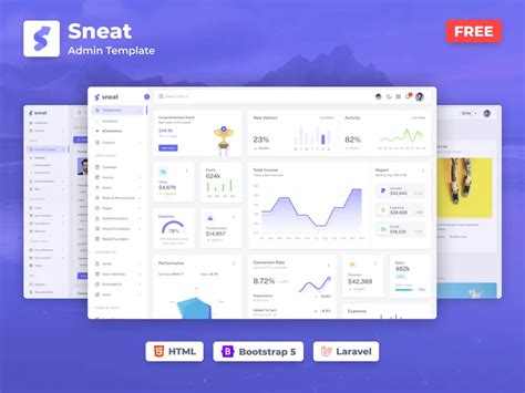 Free And Open Source Laravel Dashboards To Boost Up Your Production