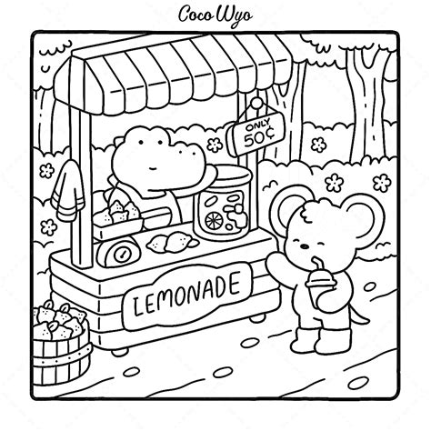 Cozy Friends Para Colorir In Coloring Pages Adult Coloring
