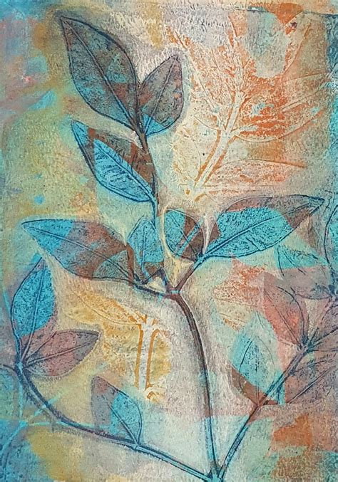 Gelli Print Julia Harwood Art
