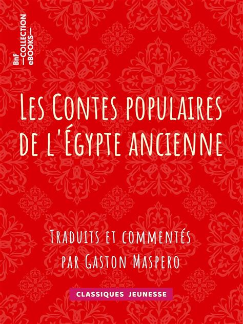 Amazon Les Contes populaires de l Égypte ancienne Traduits et