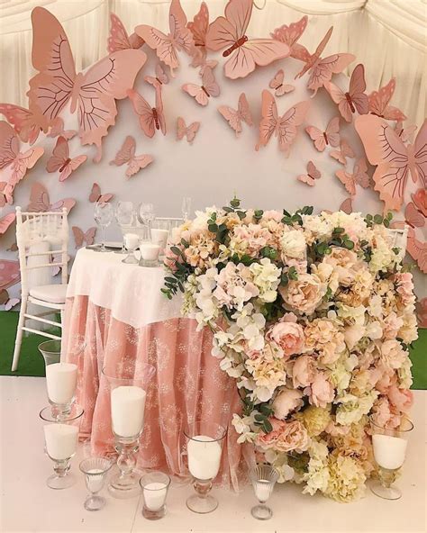 Butterfly Birthday Theme Girl Shower Themes Quinceanera Decorations